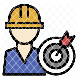 manufacturing icon, goal icon, kpi icon, standard icon, production icon ...