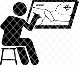 map icon, chart icon, charting icon, cartographer icon, cartography ...