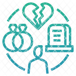 maritalstatus icon, single icon, divorced icon, widowed icon, married ...