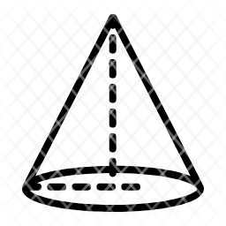 math icon, cone icon, shapes icon, and icon, symbols icon, education ...