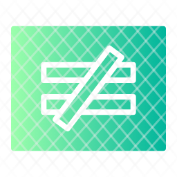 math icon, not icon, equal icon, different icon, is icon, to icon ...