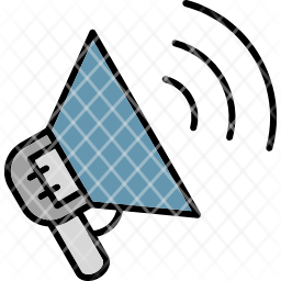 megaphone icon, bullhorn icon, louds icon, peaker icon, marketing icon ...