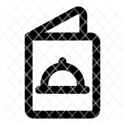 menu icon, food icon, open menu icon, menus icon, restaurant icon, food ...