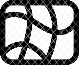 mesh icon, dimensional icon, illustrator icon, tool icon