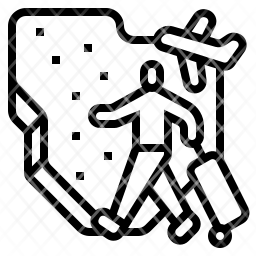 migration icon, diaspora icon, travel icon, immigration icon, refugee icon