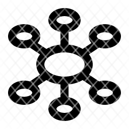 mind icon, mapping icon, concept icon, diagram icon, scheme icon ...