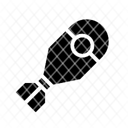 missile icon, ammunition icon, bomb icon, shell icon, small rocket icon ...