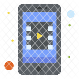mobile icon, app icon, media icon, video icon