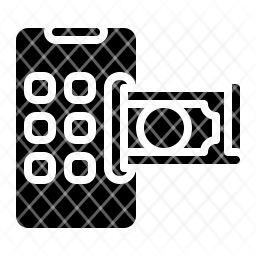 mobile icon, payment icon, money icon, cash icon, phone icon