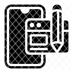 mobile icon, smartphone icon, ui icon, design icon, user icon ...