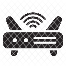 modem icon, wifi icon, router icon, connectivity icon, electronics icon ...