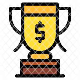 money icon, reward icon, trophy icon, dollar icon, profit icon ...