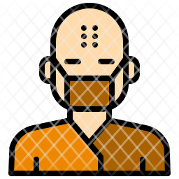 monk icon, icon icon, avatar icon, mask icon