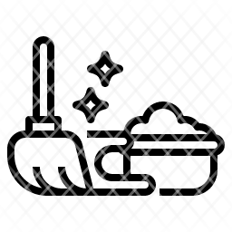 mopcleaning icon, household icon, bucket icon, house icon, cleaning icon