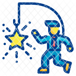 motivation icon, attempt icon, ambition icon, endeavor icon, goal icon