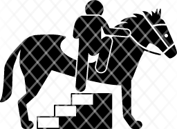 mount icon, horse icon, stairs icon, staircases icon, climb icon, ride ...