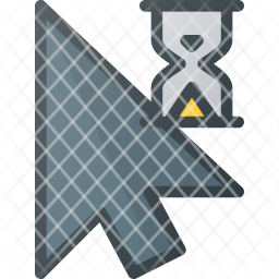 mousepointer icon, arrow icon, cursor icon, busy icon