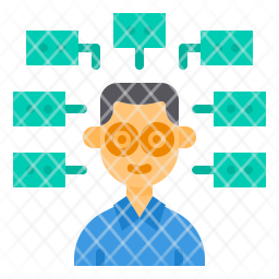 multi icon, skills icon, conversation icon, communication icon ...