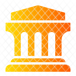 museum icon, columns icon, temple icon, monuments icon, buildings icon ...