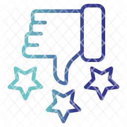 negative review icon, critics icon, customer experience icon, criticism ...