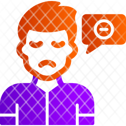 negative icon, thinking icon, bad icon, chaos icon, chaotic icon, messy ...