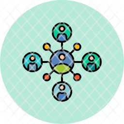 network icon, chart icon, connection icon, diagram icon, plan icon ...