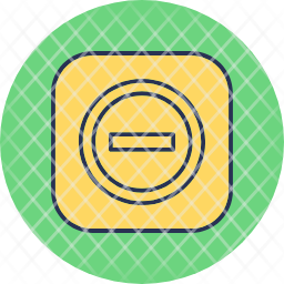 no icon, entry icon, road icon, barrier icon, traffic icon, block icon ...