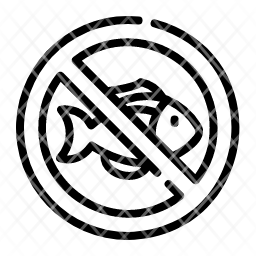 no icon, fishing icon, signaling icon, forbidden icon, banned icon ...