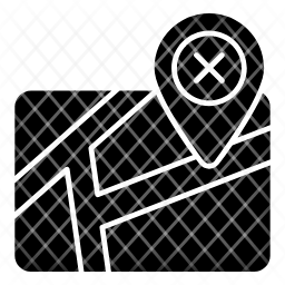 no map icon, location icon, direction icon, gps icon, navigation icon