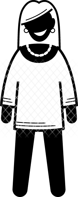 Nonbinary gender icon Iconset By Gan Khoon Lay