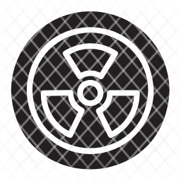 nuclear icon, radioactive icon, sign icon, energy icon, radiation icon ...