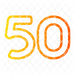 numbers icon, fifty icon, character icon, design icon, mathematical ...