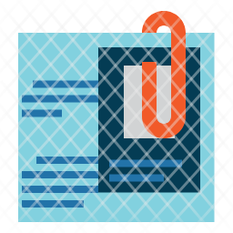 office icon, attach icon, attachment icon, tool icon, school icon ...