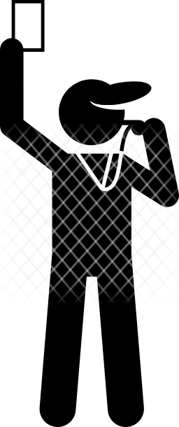 officiate icon, sport icon, umpire icon, referee icon, whistle icon ...