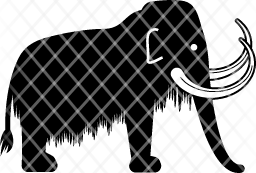 old icon, stone icon, age icon, mammoth icon, ancient icon, animal icon ...