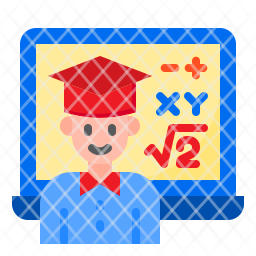 online icon, learning icon, degree icon, graduate icon, education icon ...