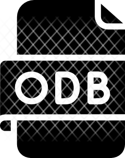 opendocument icon, database icon