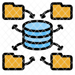 oracle icon, data icon, database icon, file icon, folder icon