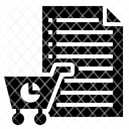 order icon, list icon, shop icon, cart icon, book icon, reserve icon ...