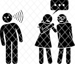 overhear icon, gossip icon, overheard icon, talk icon, conversation ...