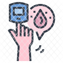 oxygensaturation icon, blood icon, oxygen icon, health icon, pulse icon ...