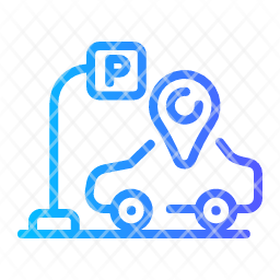 parking icon, location icon, car icon, vehicle icon, transport icon ...