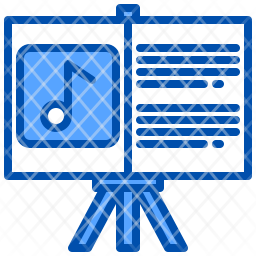 partiture icon, icon icon, music icon