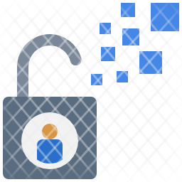 personal icon, data icon, leaked icon, no icon, privacy icon, unsafe ...