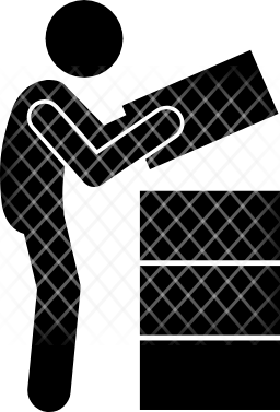 pile icon, piling icon, box icon, boxes icon, stack icon, stockpile ...