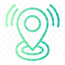 pin icon, internet icon, of icon, things icon, iot icon, navigation ...