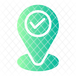 pin icon, maps icon, location icon, verified icon, checked icon ...