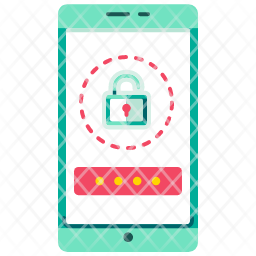 pincode icon, login icon