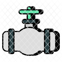 pipeline icon, pipe valve icon, pvc icon, spigot icon, gas pipeline icon