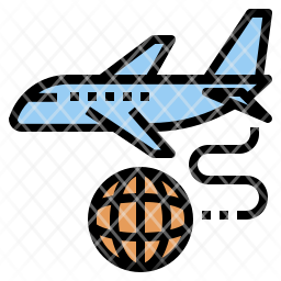 plane icon, export icon, airway icon, cargo icon, logistics icon ...